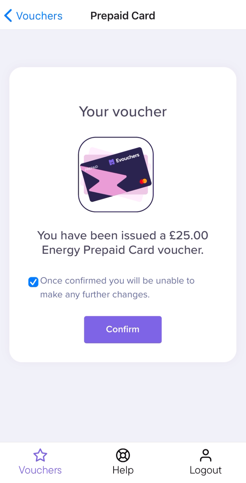 How to claim and activate your prepaid card – Evouchers